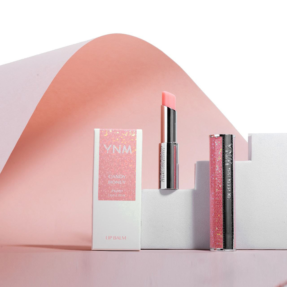 Увлажняющий оттеночный бальзам для губ YNM Candy Honey Lip Balm Pink ...